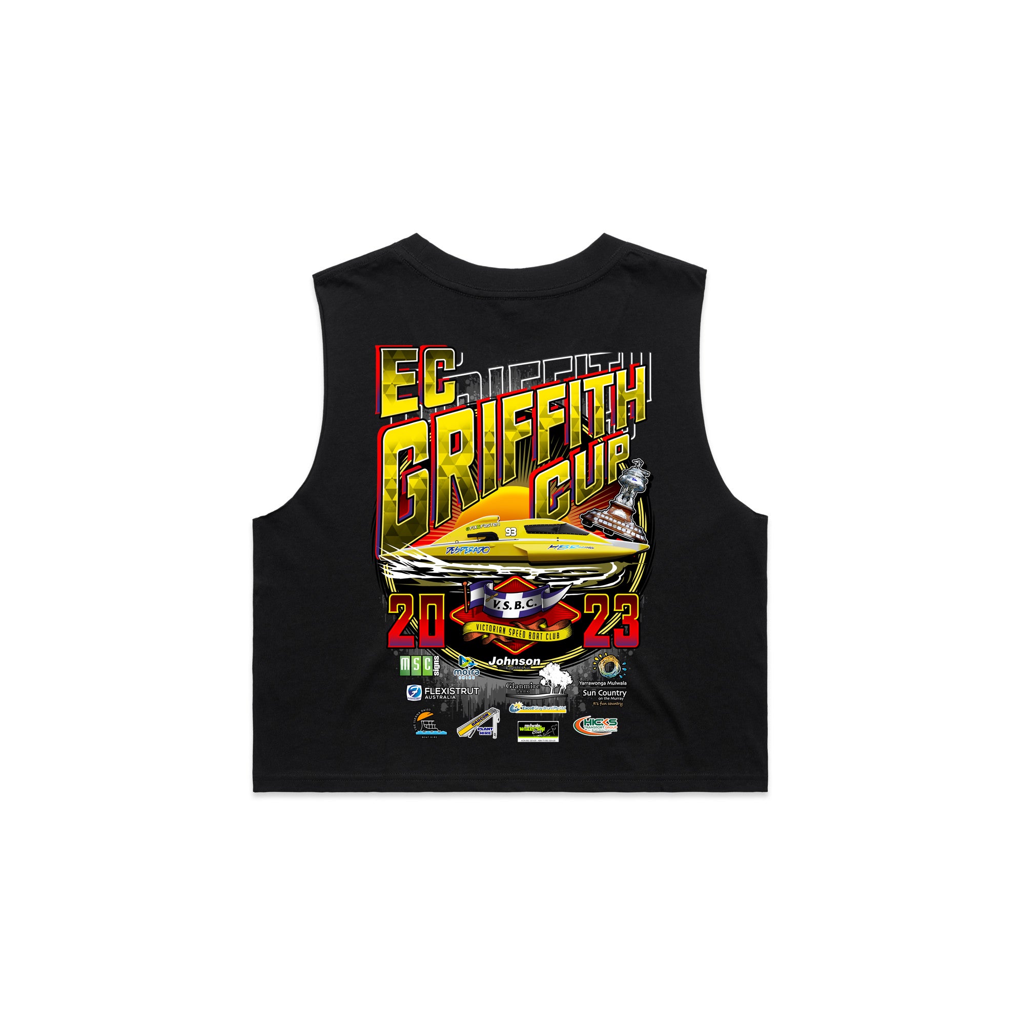E.C Griffith Cup 2023 Event Ladies Crop Tank | Savage Force